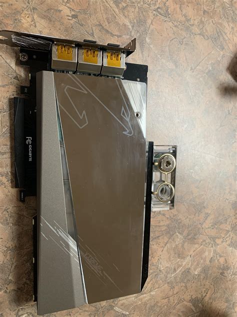 blue gunk in gpu water block r watercooling