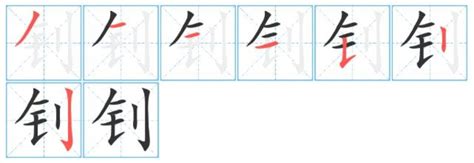 釗 漢語文字 字源演變 詳細釋義 古籍釋義 說文解字 說文解字注 康熙字典 字形 中文百科全書