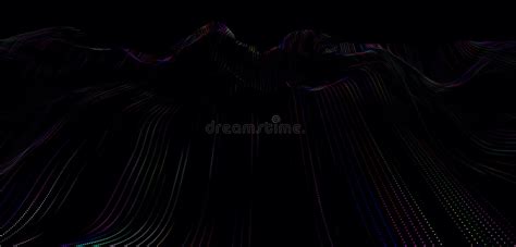 abstract futuristic background big data visualization network