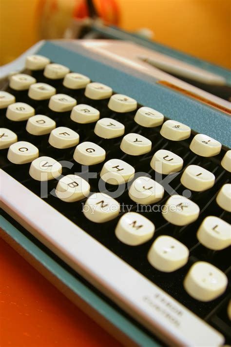 옛날 70 년대 타자기 스톡 사진 Freeimages