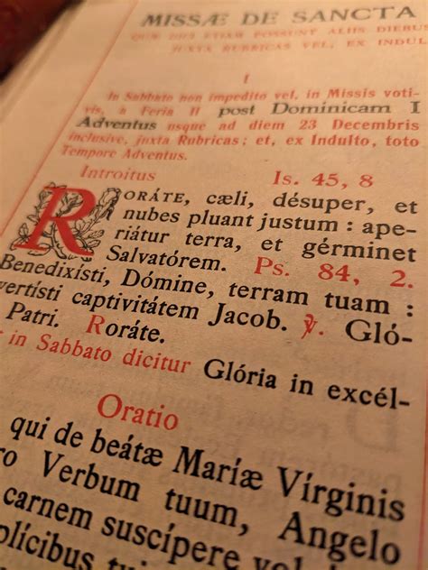 Latin Mass Society Lancaster Diocese Rorate Caeli Mass December 2022