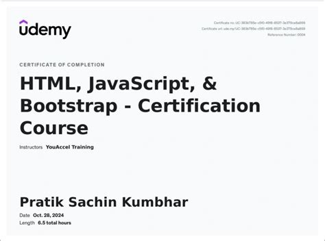 Pratik Kumbhar On Linkedin Webdevelopment Html Javascript Bootstrap Learningneverstops