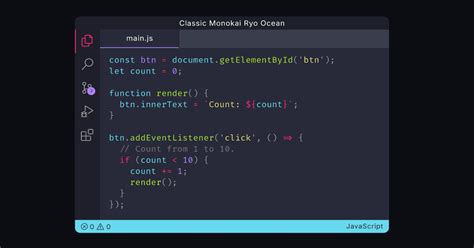 Classic Monokai Ryo By Diamondbar9 Vs Code Themes