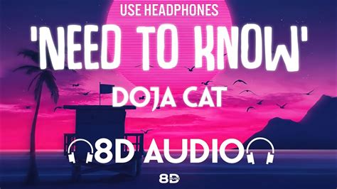 Doja Cat Need To Know