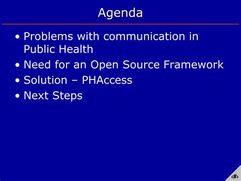 Ppt Developing An Open Source Asynchronous Communication Framework For Public Health