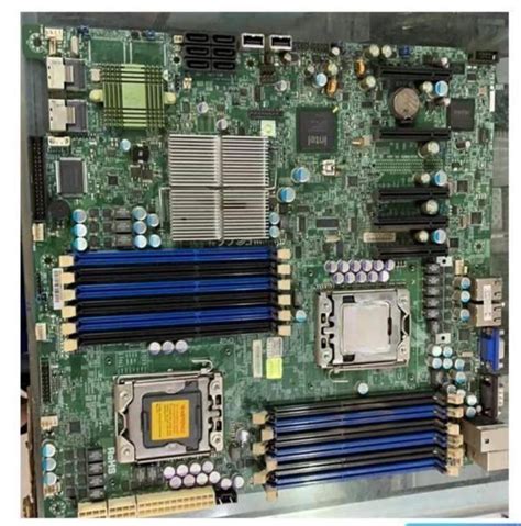 Supermicro X8dt6 F 5520 Lga 1366 E Atx Motherboard メルカリ