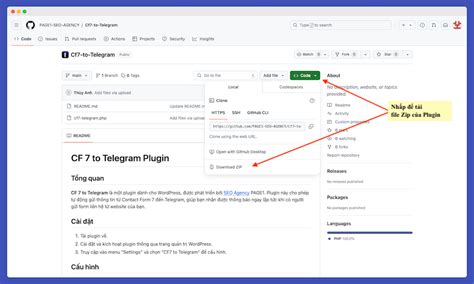 Hướng dẫn Sử dụng Plugin CF7 to Telegram