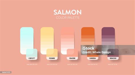 Color Palette In Salmon Colour Theme Collections Color Inspiration Or
