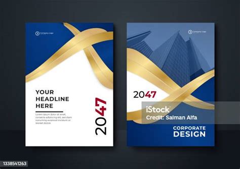 브로셔 커버 디자인 템플릿은 현대적인 물결 모양의 기하학적 그래픽 빨간색과 파란색 기하학적 배경 포스터 브로셔 플라이어 디자인 레이아웃 벡터 템플릿 A4 크기 개념에 대한