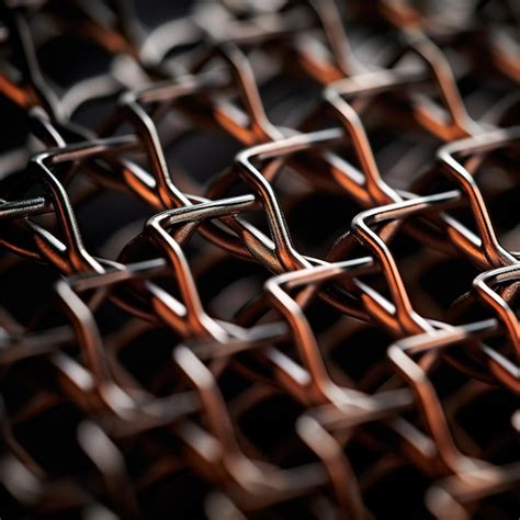Premium Photo Wire Mesh Fence Texture