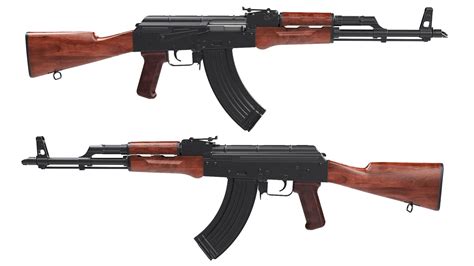 Akm Automatic Rifle With Inner Workings 3d Model By Dennycg