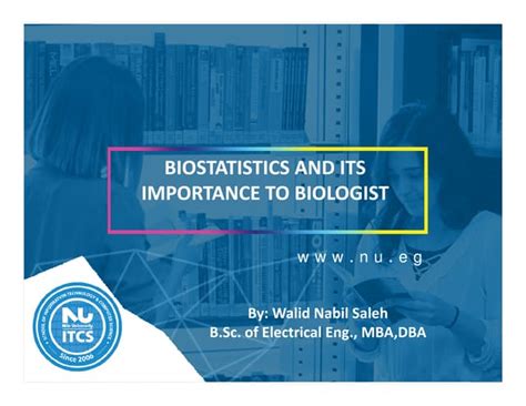 Biostatistics And Its Importance To Biologist Pdf