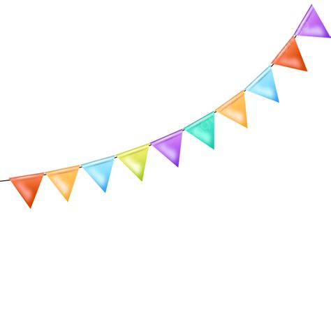 Party Flag Three Party Flag Party Festival Png And Vector With
