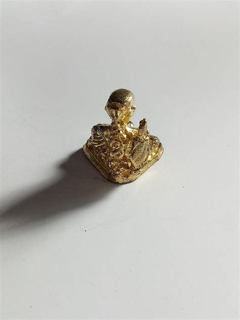 รูปหล่อเนื้อทองคำ หลวงพ่อจง วัดหน้าต่างนอก พระนครศรีอยุธยา สอบถาม☎0865742988 Ig Atelutsukcha Ennxo