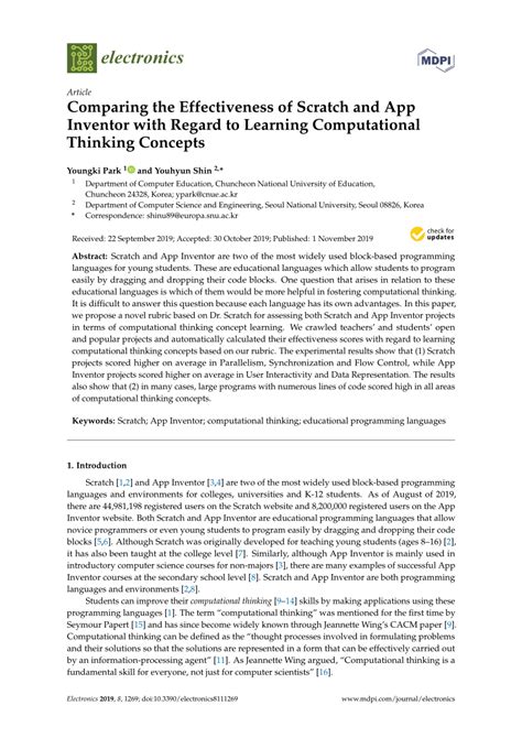 pdf comparing the effectiveness of scratch and app inventor with