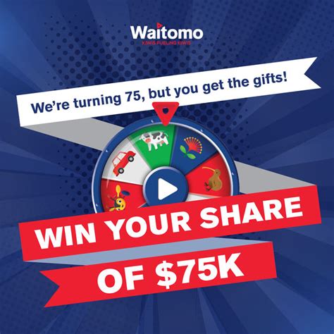 Were Turning 75 But You Get The Ts Waitomo Group