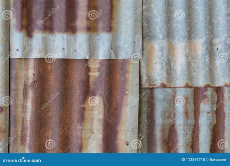 Zinc Rust Stock Image Image Of Dirty Pattern Wall 112541715