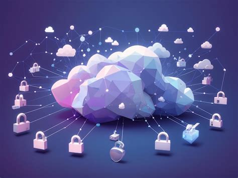 Premium Ai Image Cloud Computing The Data Transfer And Storage Revolution