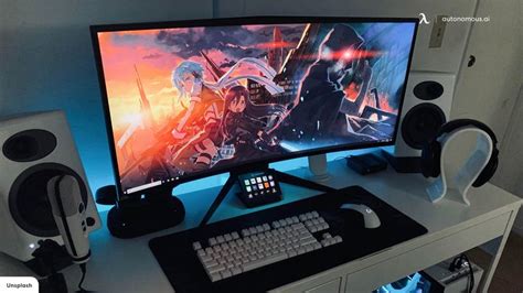 Gaming Setup With Curved Monitor Best Ideas For Gamers Computador De Jogos Design De Sala De