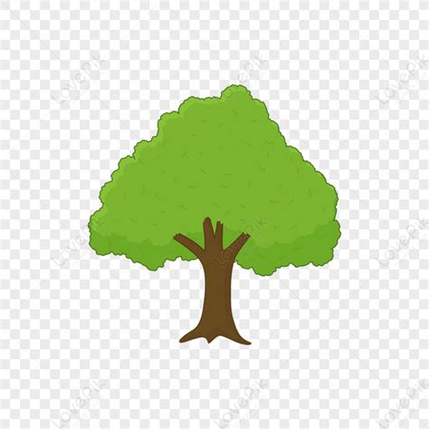 만화 녹색 큰 나무 벡터 일러스트 소재 나무 클립 아트녹색 생활초록 Png 일러스트 무료 다운로드 Lovepik