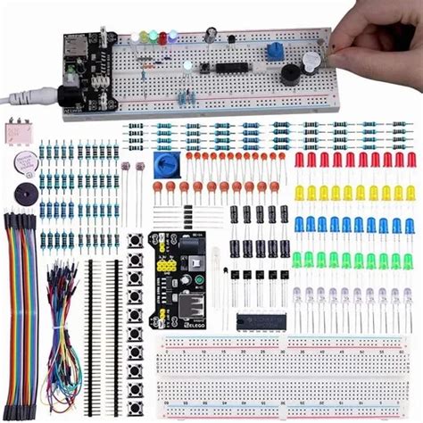 Kit Componentes Electronicos Para Arduino Raspberry Pi Mercadolibre