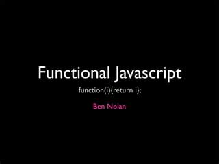 Functional Javascript Pdf Web Development Internet