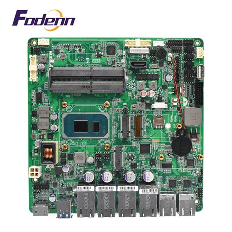 Oem 11th Core Celeron Mini Itx Mobo Poe 9 36v Embedded Industrial Motherboards Manufacturer Oem
