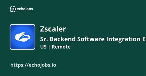 Zscaler Is Hiring Sr Backend Software Integration Engineer Usd 148k
