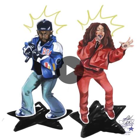 Kendrick Sza Timelapse Lavan Wright