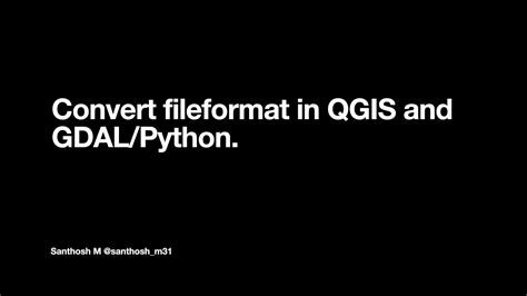 Convert File Formats Shapefile To Geopackage YouTube