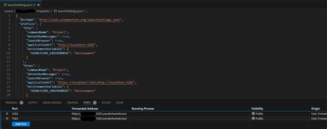 Blazor Server Side VS Code Port Forwarding Not Working On NET Aspire Projects Stack Overflow
