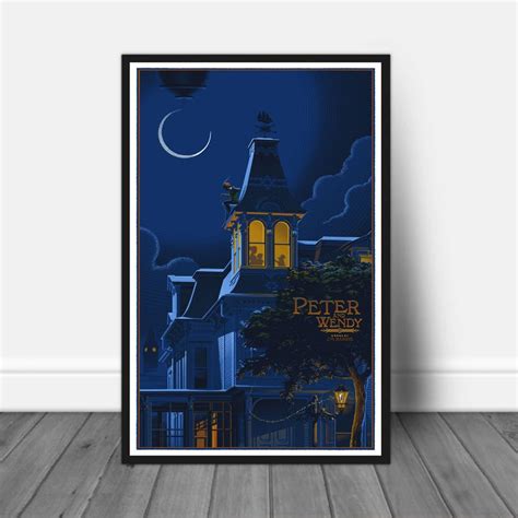 Peter Pan And Wendy Poster Peter Pan And Wendy Disney Poster Sold By Gabriela Flores Sku