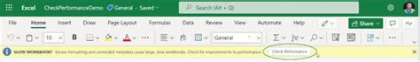 Microsoft 365 Insiders Can Preview Check Performance In The Excel
