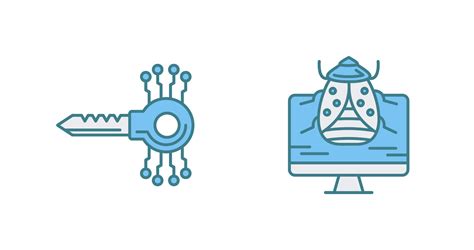 Key Code And Malware Icon 32759370 Vector Art At Vecteezy