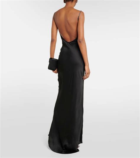 Self Portrait Lace And Satin Gown Self Portrait