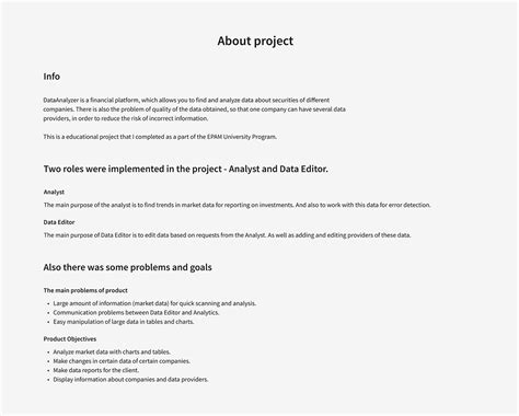 Data Analyzer On Behance