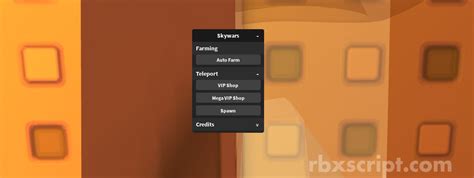 SKYWARS Auto Farm Teleports Scripts RbxScript