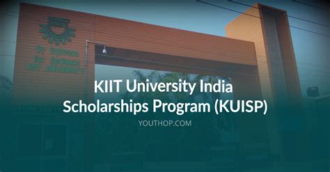 Kiit University India Scholarships Program Kuisp Youth Opportunities Kiit University India Scholarships Program Kuisp Youth Opportunities
