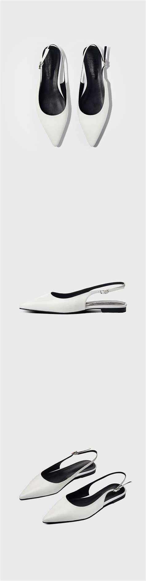 Bess 배스 클린실루엣 슬링백 스틸레토 플랫슈즈 3colors 감도 깊은 취향 셀렉트샵 29cm