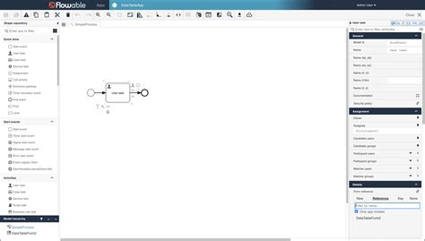 Create A Data Table With A Static Datasource Flowable Enterprise