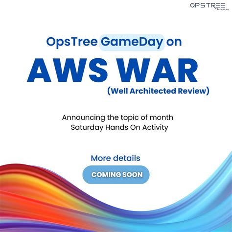 Opstree Solutions On Linkedin Gameday Gameday Awscloud