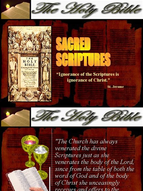 Ignorance Of The Scriptures Is Ignorance Of Christ St Jerome Pdf Biblical Canon Bible