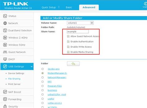 How To Setup And Use The Ftp Server Function On The Archer C8 C9 C5 V2 Router Tp Link