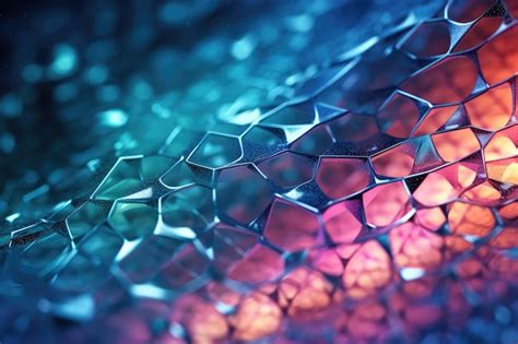 Premium Ai Image Web Abstract Creative Technology Network Background In Neon Colors Extreme