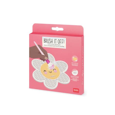 Makeup Brush Cleaning Mat Brush It Off Daisy