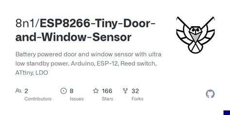 esp8266 tiny door and window sensor tiny door and window sensor ifttt
