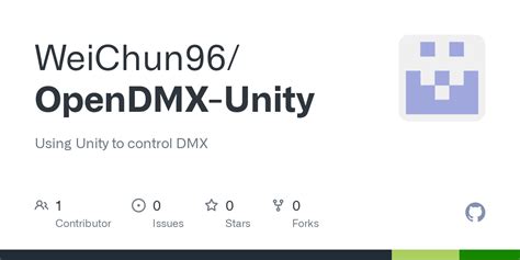 GitHub WeiChun96 OpenDMX Unity Using Unity To Control DMX