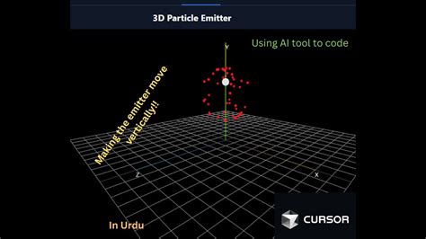 74 Use Cursor To Make Particles In 3d Graphics Cursor Cursorai Nextjs15 Javascript Youtube