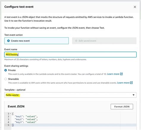 Modify The Aws Rds Instance Size Using Lambda Function Dev Community