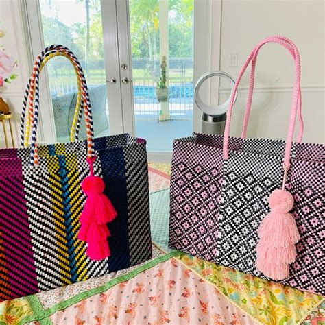 Large Mexican Bag Handwoven Mexican Bag Wholesale Mexican Bag Beach